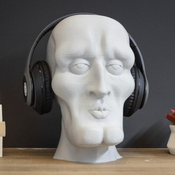 Headphones | Handsome Squidward Headphone Stand Holder Gaming Decor ...